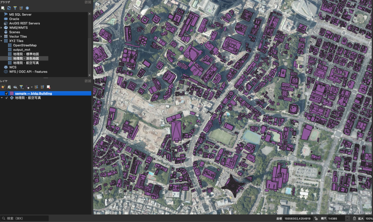 GUIで利用する | PLATEAU GIS Converter